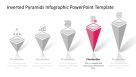 5-Step Inverted Pyramids PowerPoint Slide with Infographics - SlideModel