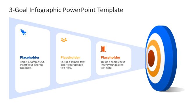 Engaging 3-Goal Infographic Template Layout - SlideModel