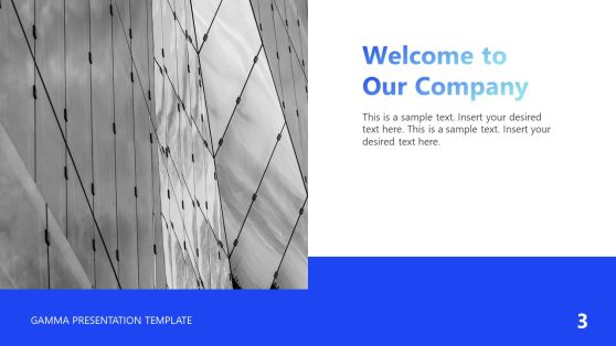 Welcome to Our Company - Gamma Presentation Template - SlideModel