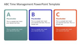 ABC Time Management PowerPoint Template
