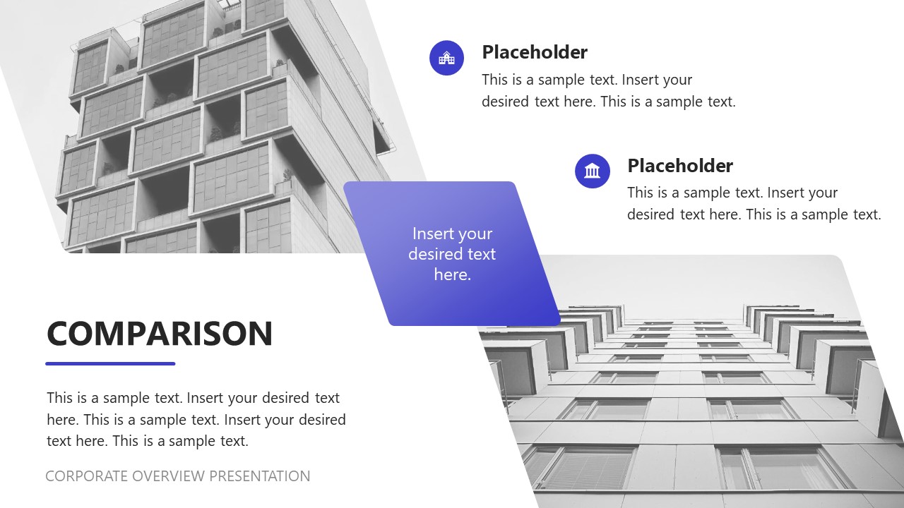 Light Corporate Overview PowerPoint Template