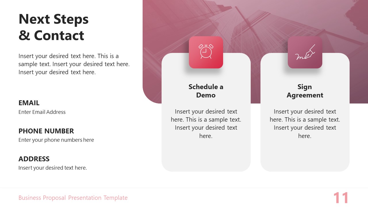 Business Proposal Presentation Template & Presentation Slides