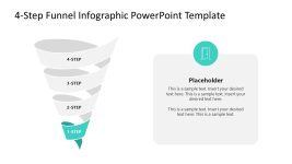 4-Step Funnel Infographic PPT Template - SlideModel