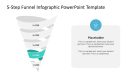 Customizable 5-Step Funnel Infographic Template - SlideModel