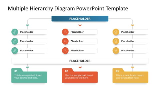 Multiple Hierarchy PPT Slide Template - SlideModel