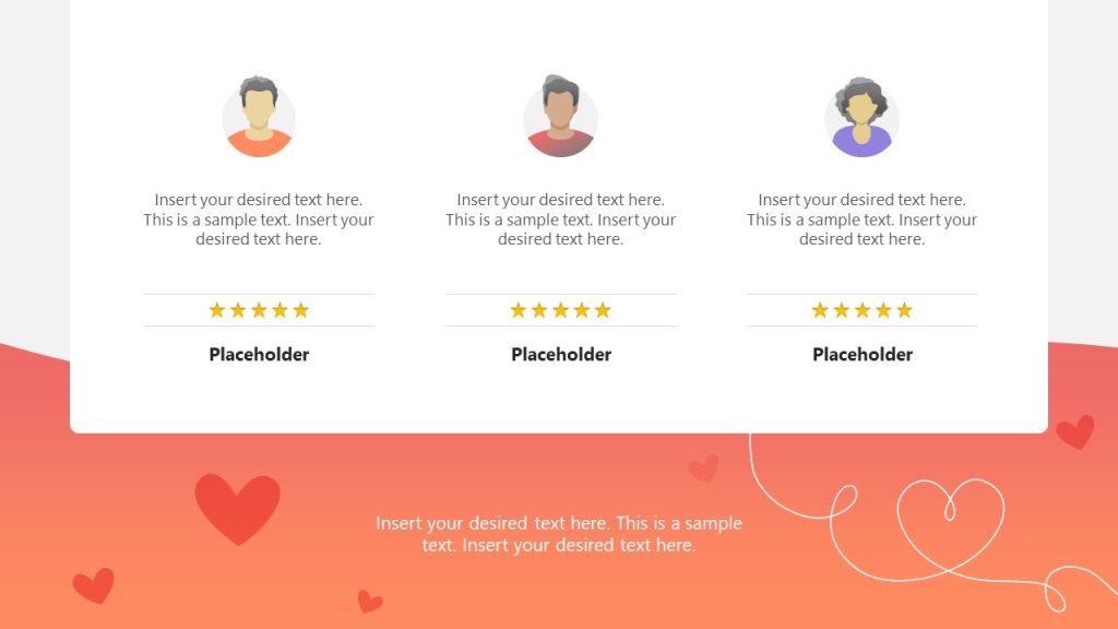 Customizable Wall of Love PPT Template - SlideModel