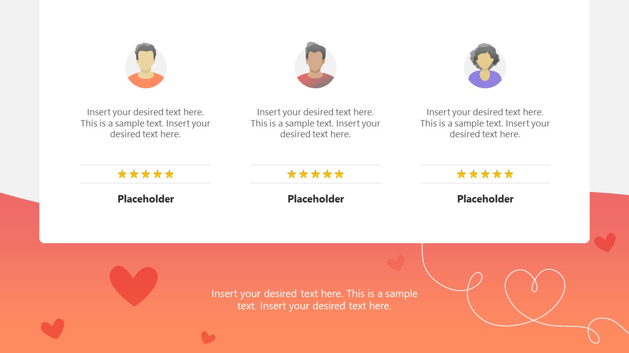Wall of Love PowerPoint Template Slides