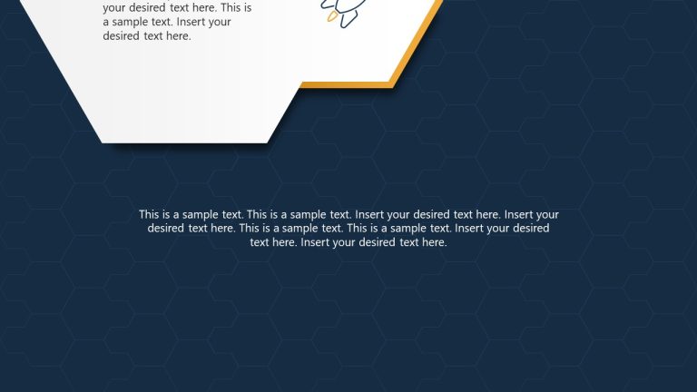 Multi-step Vertical Infographic Slide with Placeholder Text - SlideModel
