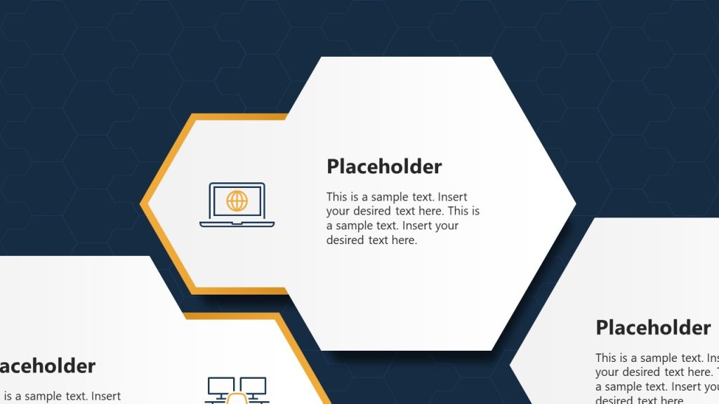 Multi-step Horizontal Infographic PPT Slide Template - SlideModel