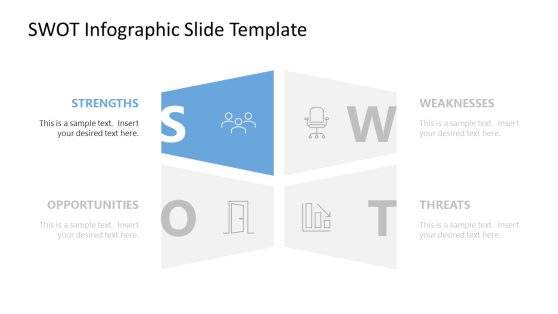 Editable SWOT Infographic Slide Template - SlideModel