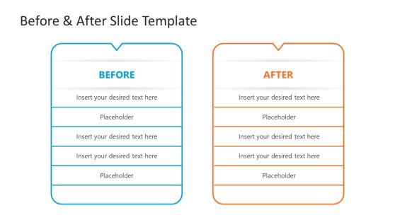 Customizable Before & After PPT Template - SlideModel