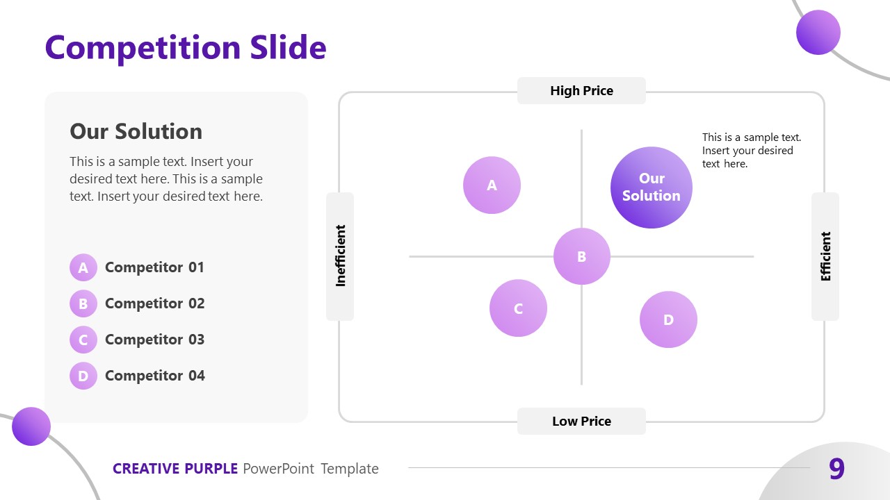 Competetion Slide - Creative Purple PPT Template - SlideModel