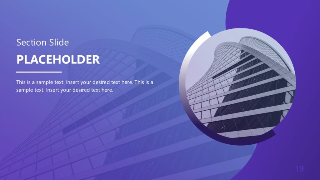 Section Header Slide - Business PPT Template - SlideModel
