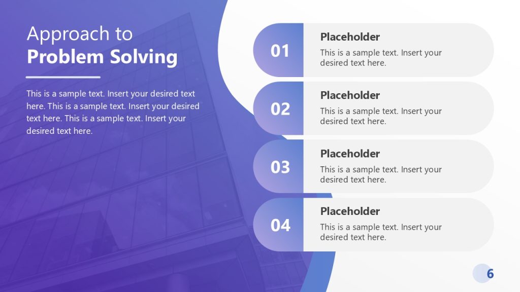 Approach to Problem Solving - Business PowerPoint Slide - SlideModel