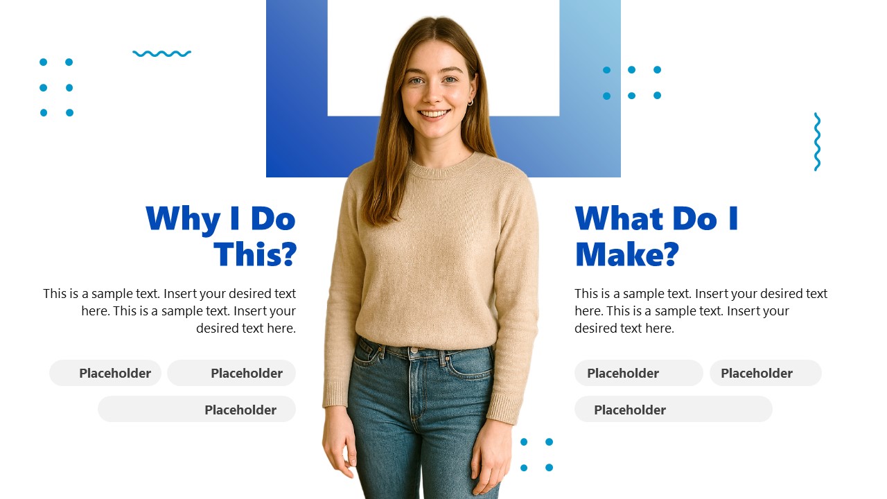 Simple About Me PowerPoint Template