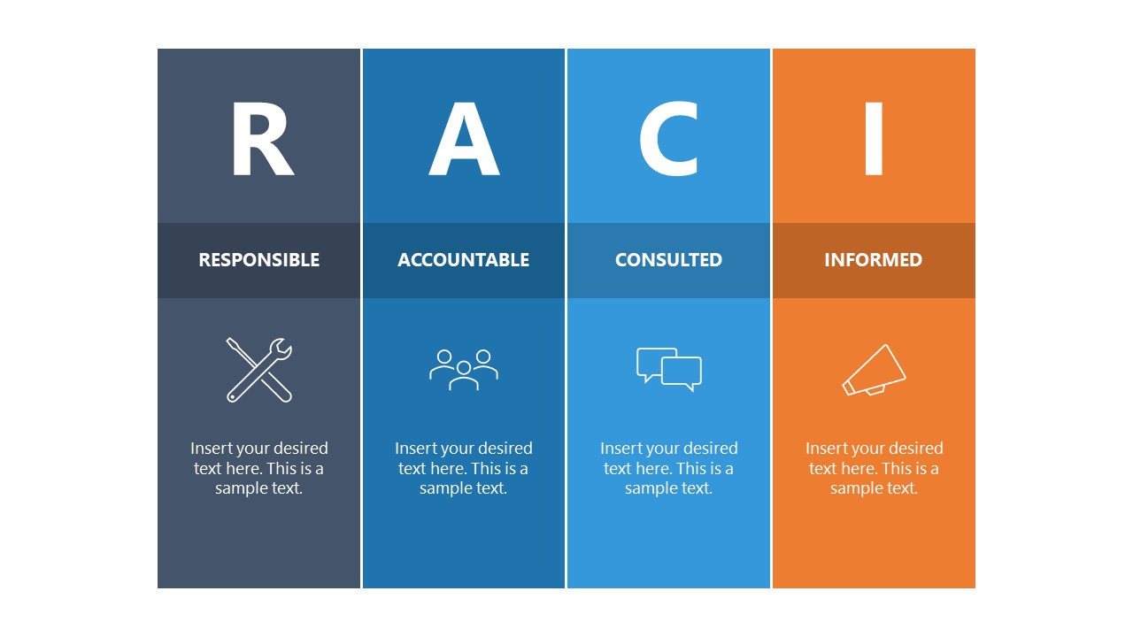 RASCI RACI PowerPoint Template
