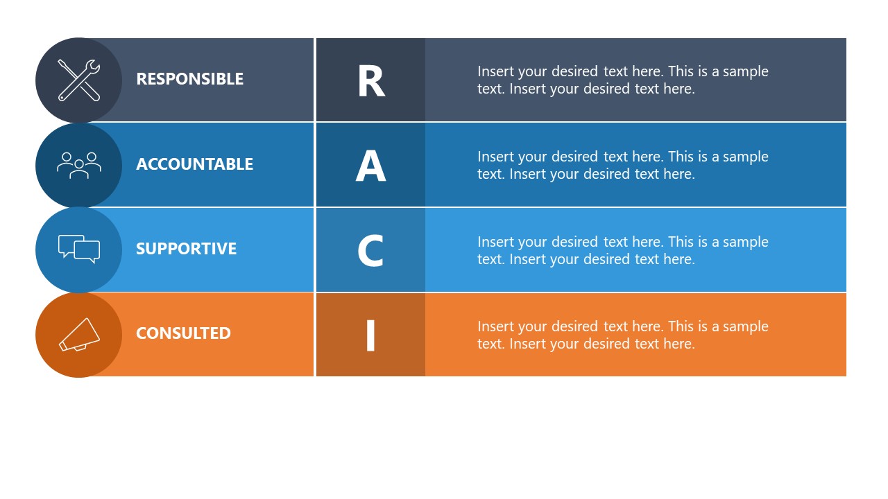 RASCI RACI PowerPoint Template