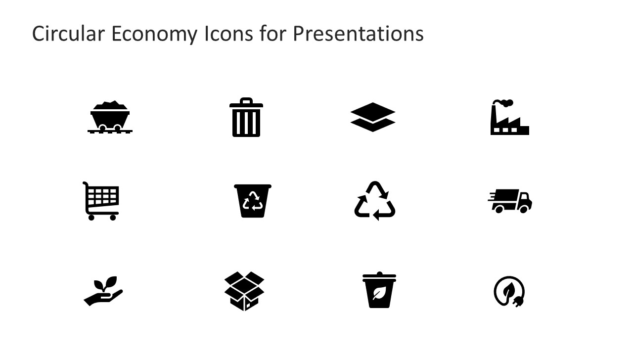 Circular Economy PowerPoint Diagram Template