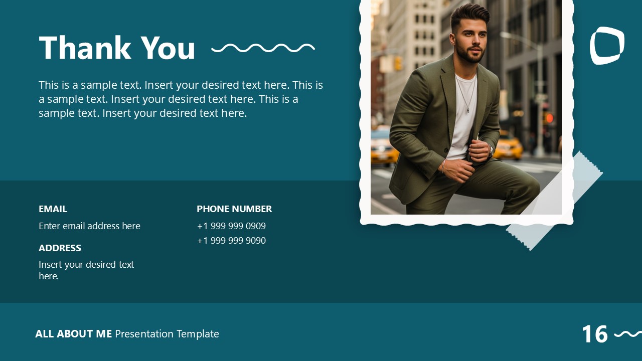 All About Me PowerPoint Template