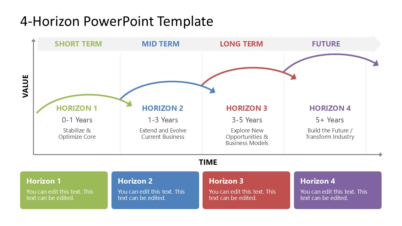 4-Horizon PowerPoint Template