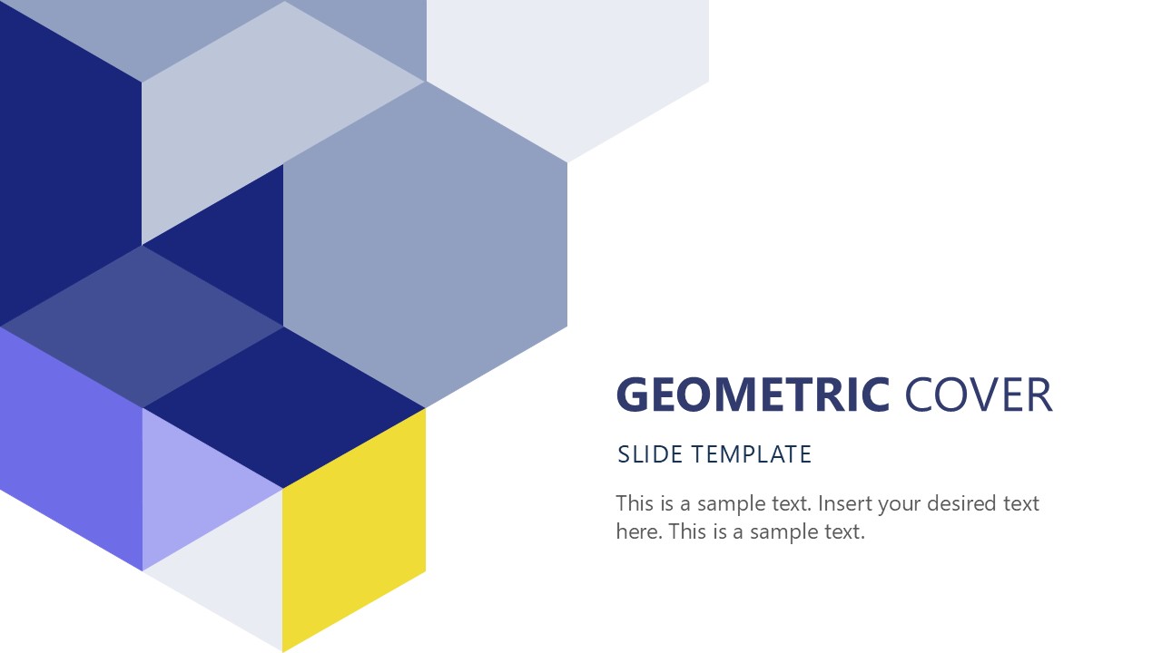 Creative Geometric Cover PowerPoint Template