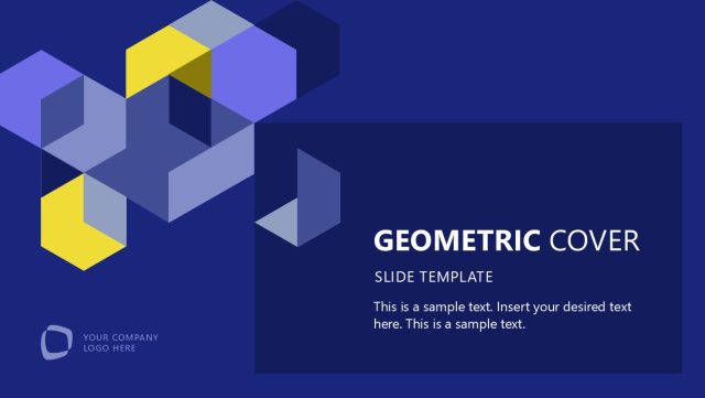Customizable Creative Geometric Cover PPT Template - SlideModel