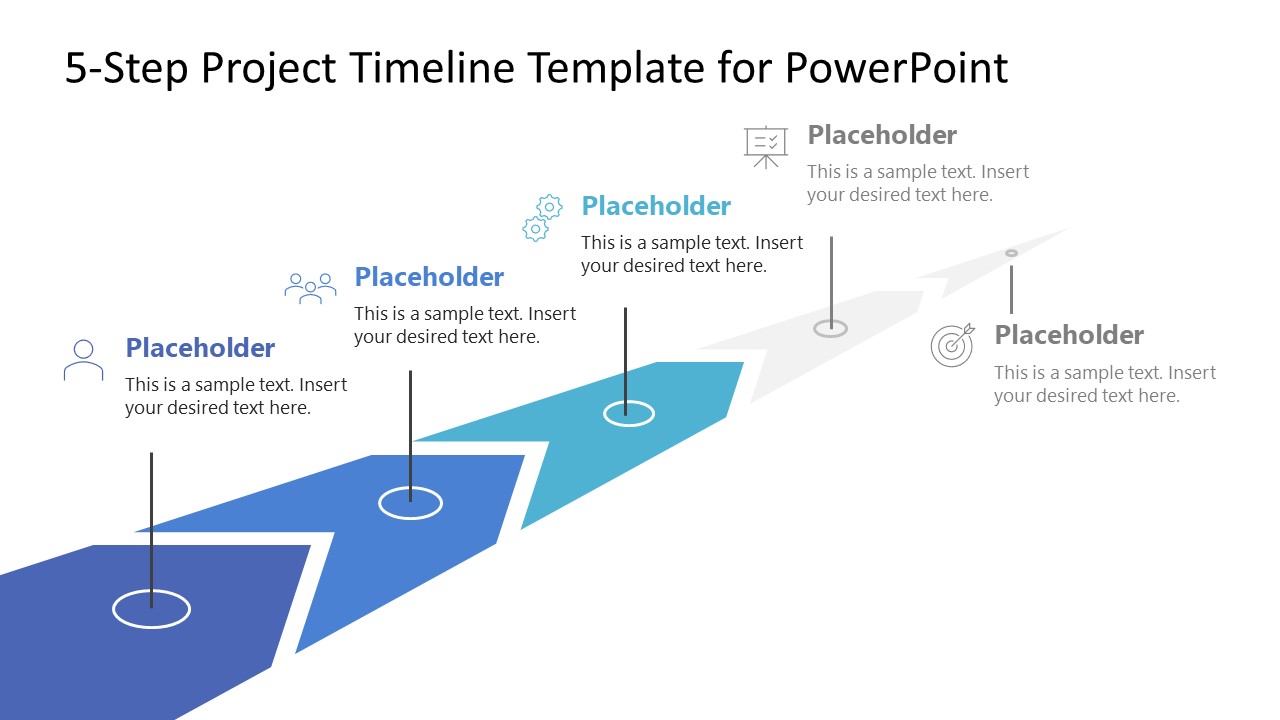 Stage 3 PPT Slide - 5-Step Project Timeline Template - SlideModel