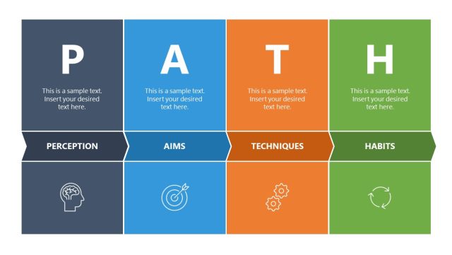 Vertical Layout Design PPT Template - SlideModel
