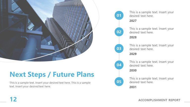 Next Steps Slide Template