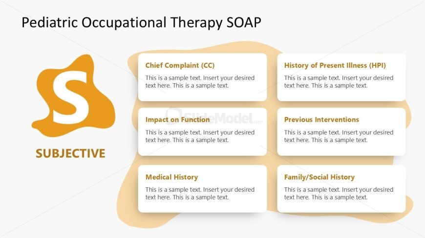 Editable Pediatric Occupational Therapy SOAP PPT Template - SlideModel