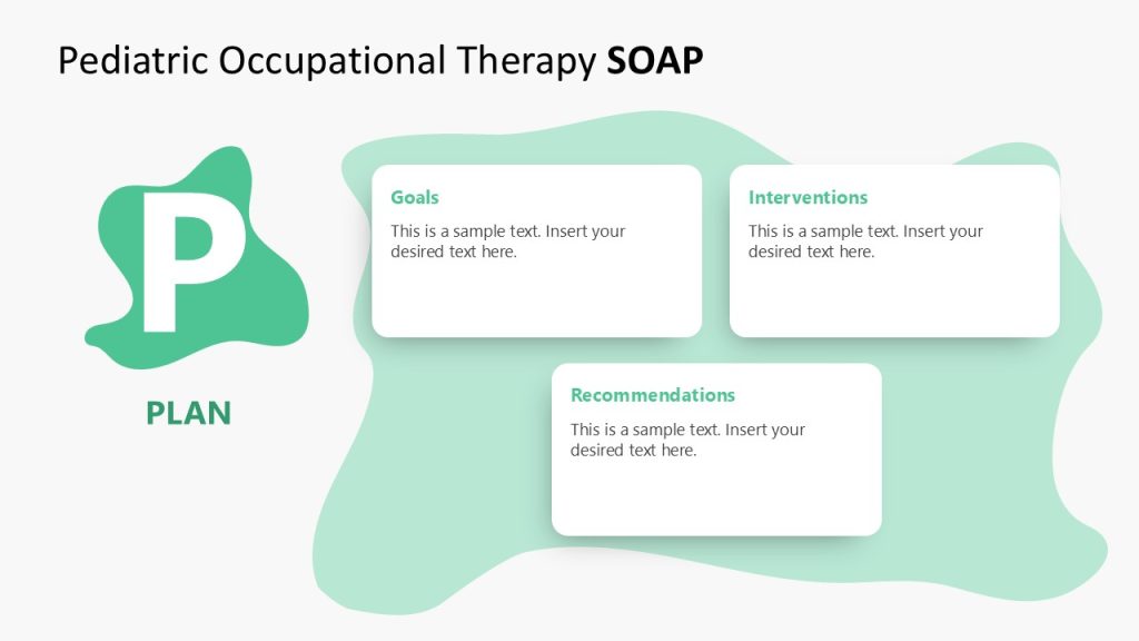 Pediatric Occupational Therapy SOAP Slide - SlideModel