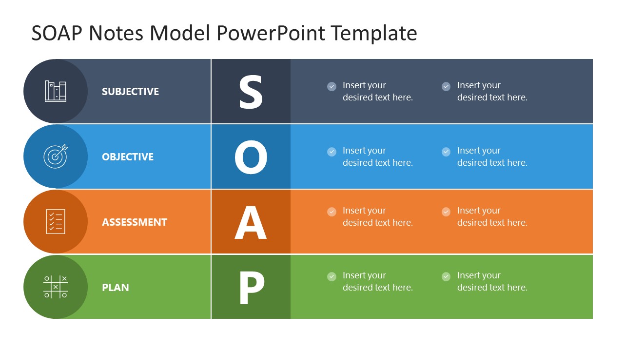Editable SOAP Notes Model PPT Template - SlideModel