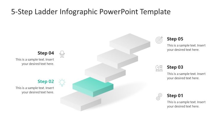 Stage 2 Presentation Slide - Ladder Infographic Template - SlideModel
