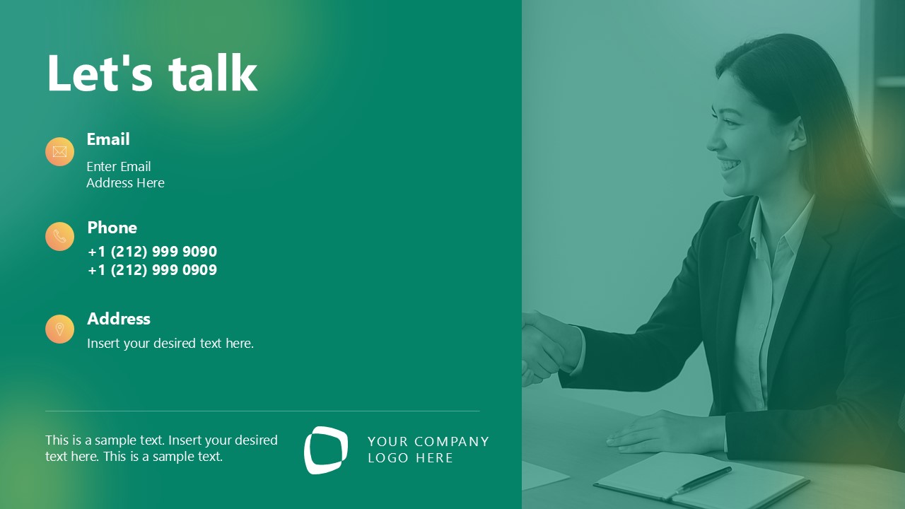 Service Brief PowerPoint Template