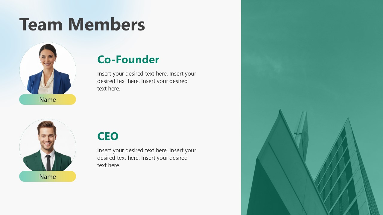 Service Brief PowerPoint Template