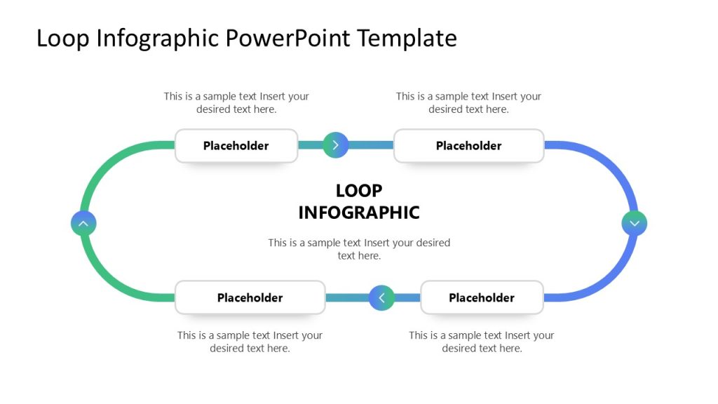 Editable Loop Infographic PPT Template - SlideModel