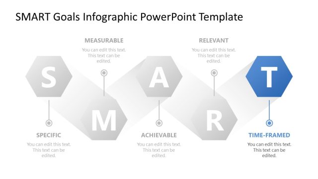 Customizable SMART Goals Infographic Template Slide Layout - SlideModel