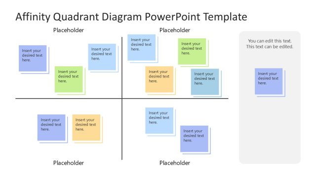 Affinity Quadrant Diagram PPT Template - SlideModel
