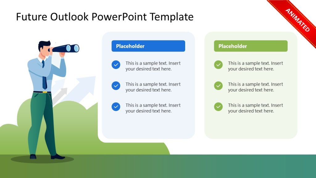 Future Outlook Presentation Slide Template - SlideModel