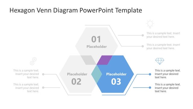 Hexagon Venn Diagram PowerPoint Layout - SlideModel