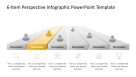 6-Item Perspective Infographic Slide Diagram with Focus Effect - SlideModel