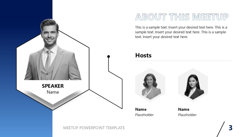 About This Meetup Slide - Meetup Presentation Template - SlideModel