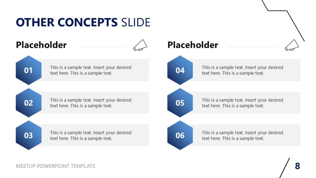 Other Concepts Presentation PPT Slide - Executive Meetup Template ...