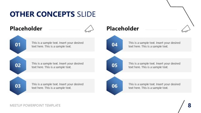 Other Concepts Presentation PPT Slide - Executive Meetup Template ...