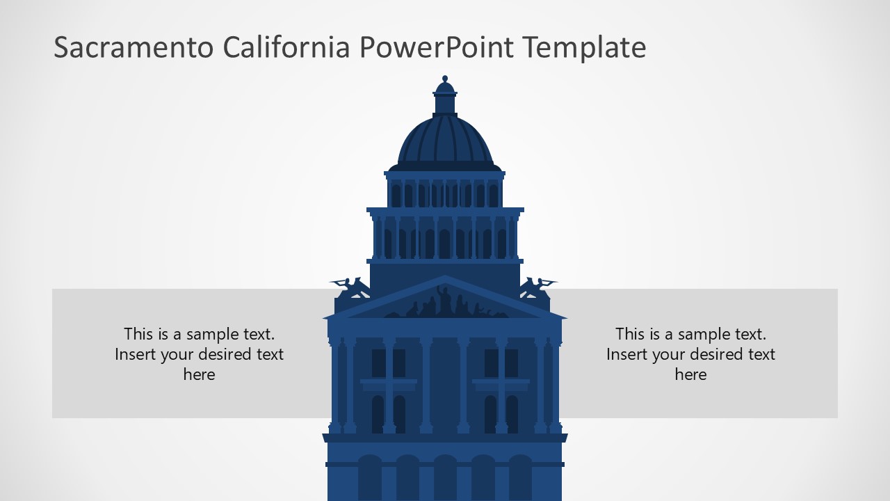 Sacramento California PowerPoint Template