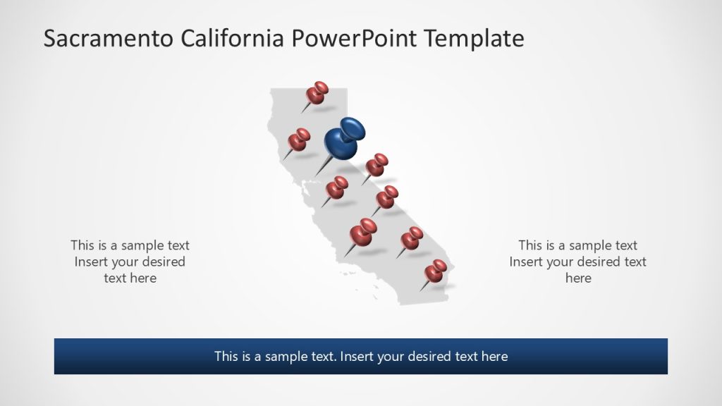 Sacramento California Diagram Slide Template - SlideModel