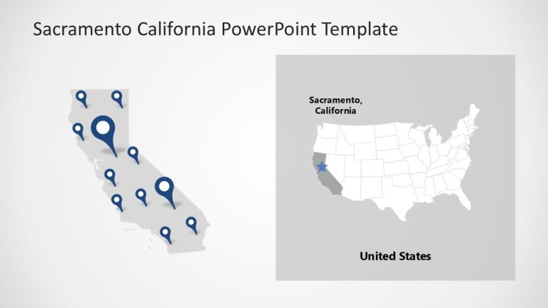 Customizable Sacramento California PPT Template - SlideModel