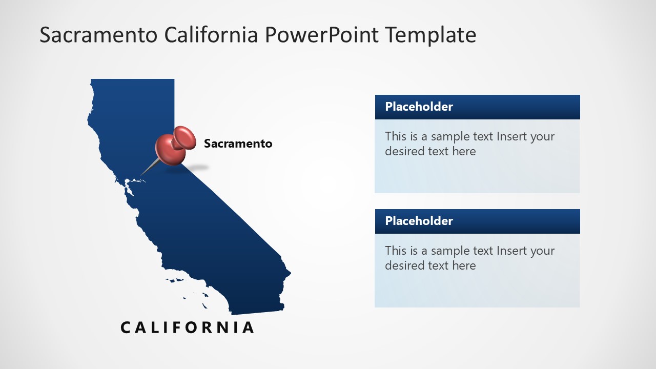 Sacramento California PowerPoint Template