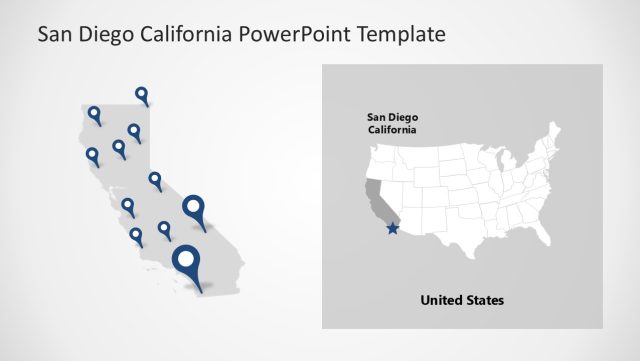 Customizable San Diego California PPT Template - SlideModel