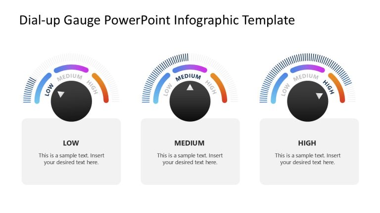 Dial-up Gauge Infographic Template Layout - SlideModel
